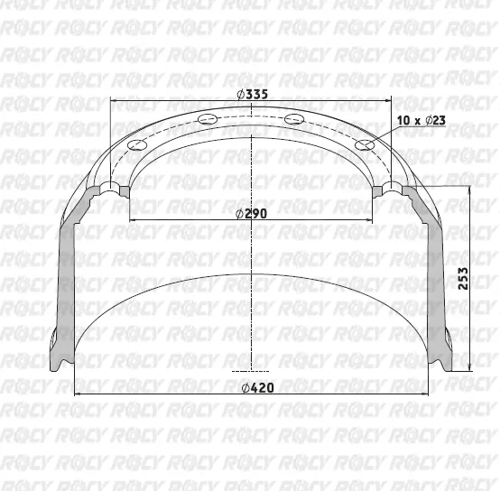 Brake Drum | Rocy