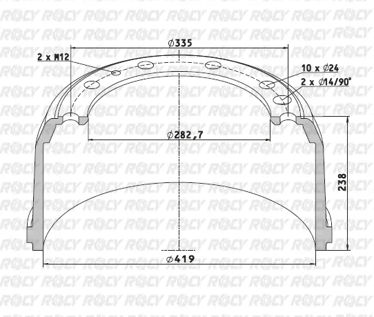 Brake Drum | Rocy