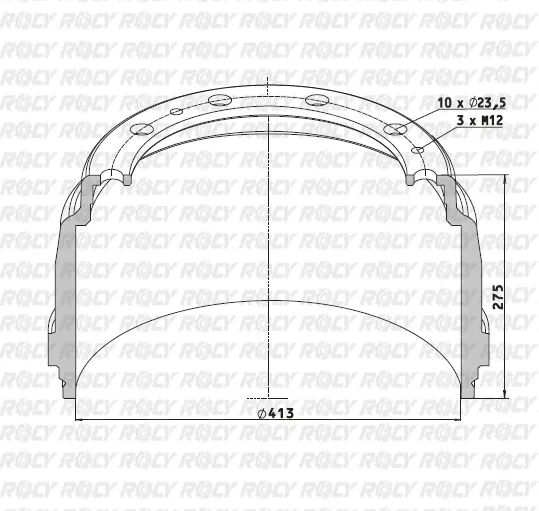 Brake Drum | Rocy